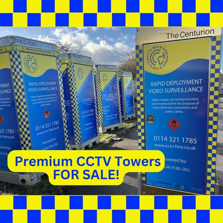Premium CCTV Towers for sale... - CCTV Hire & Sales
